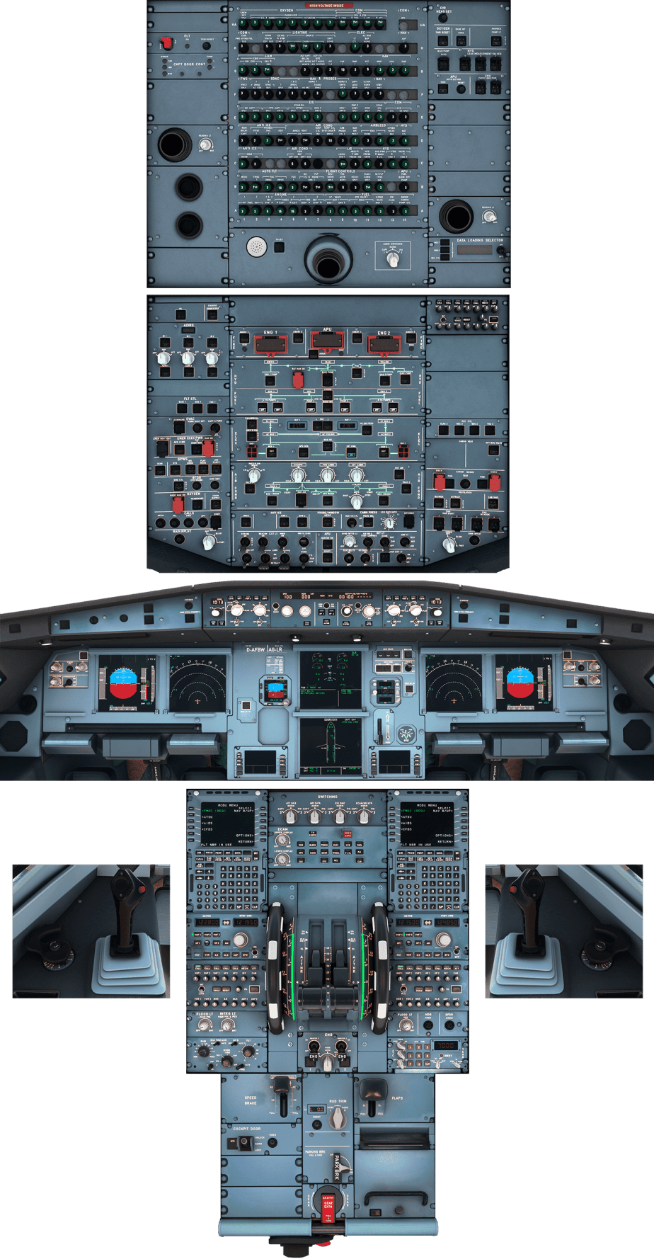 Cockpit Full A320 – Infinity Sim Wings